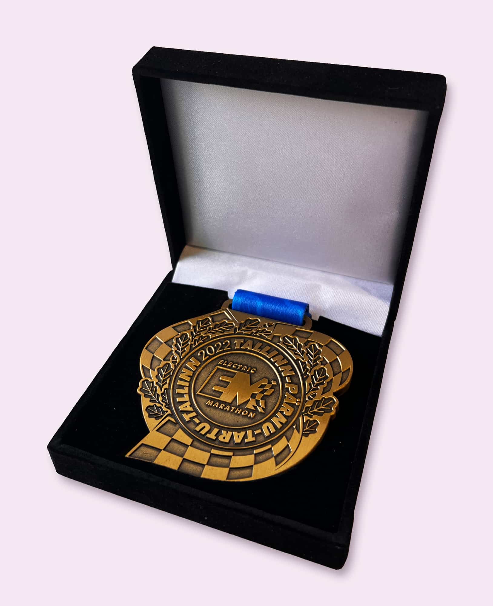 Kinkekarbiga medalid Jüri Tamm Electric Marathon 2022 võistlusele - Medalon