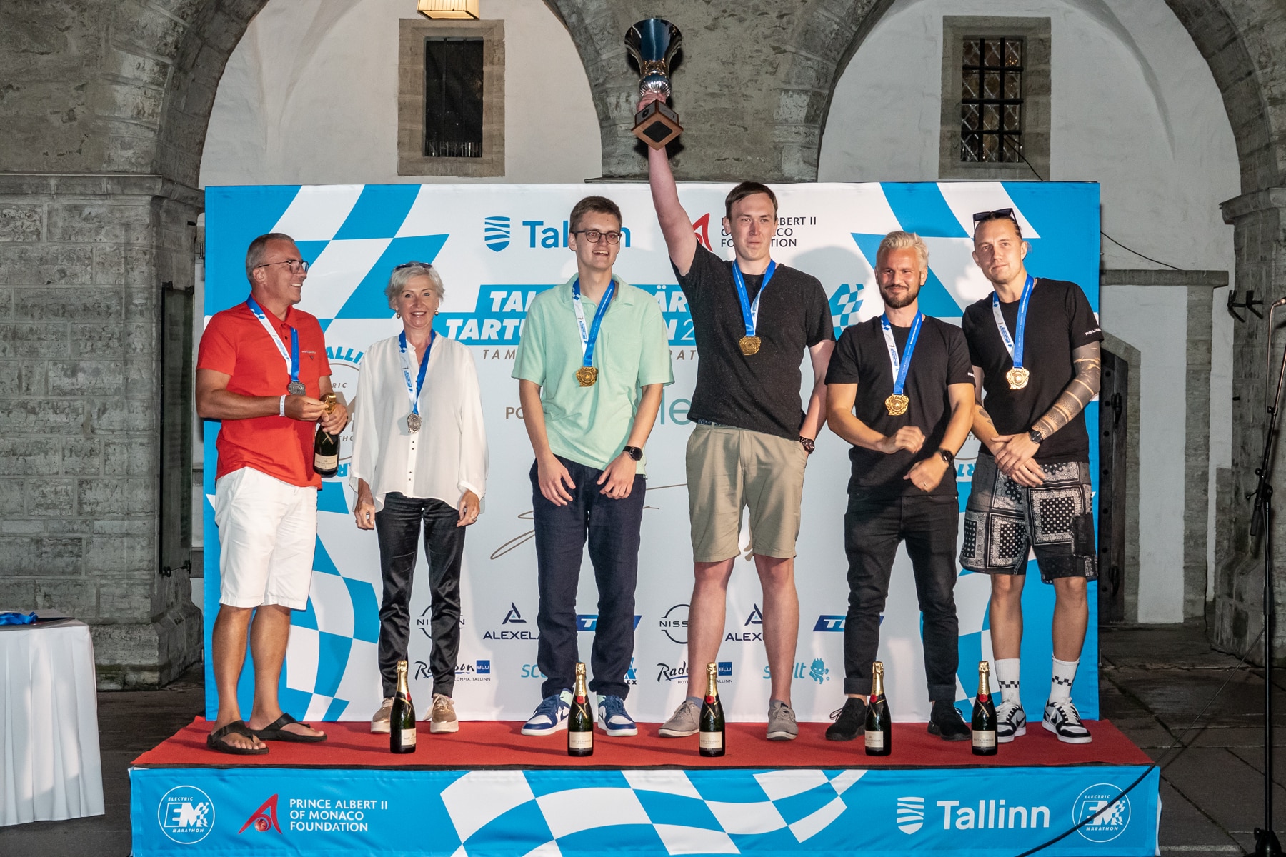 Kinkekarbiga medalid Jüri Tamm Electric Marathon 2022 võistlusele - Medalon